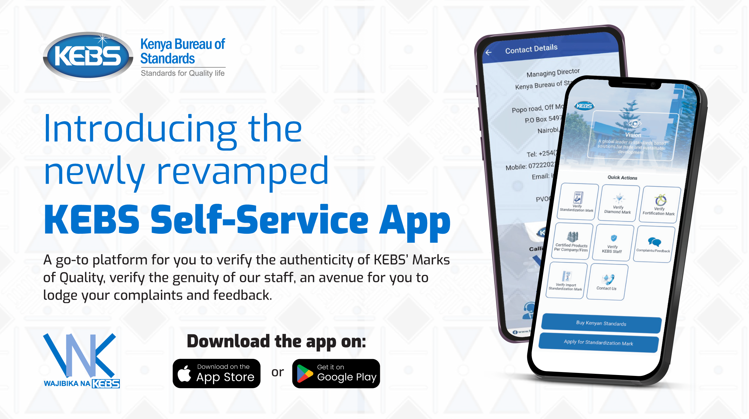 Kenya Bureau of Standards – Standards for Quality Life