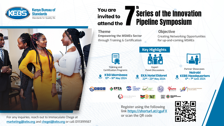 Kenya Bureau of Standards – Standards for Quality Life