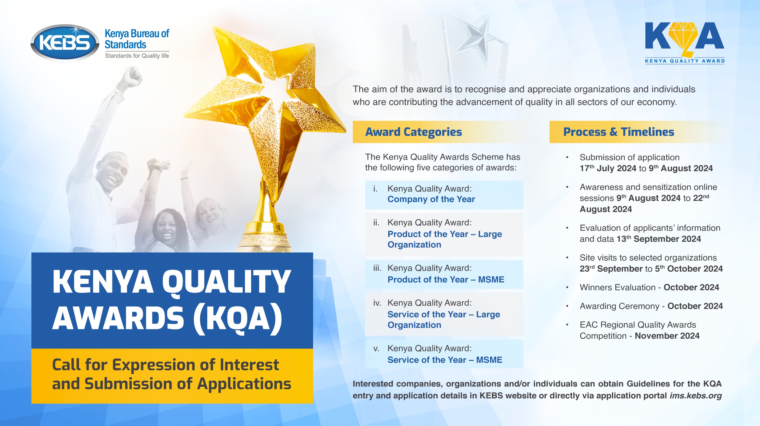 Kenya Bureau of Standards – Standards for Quality Life